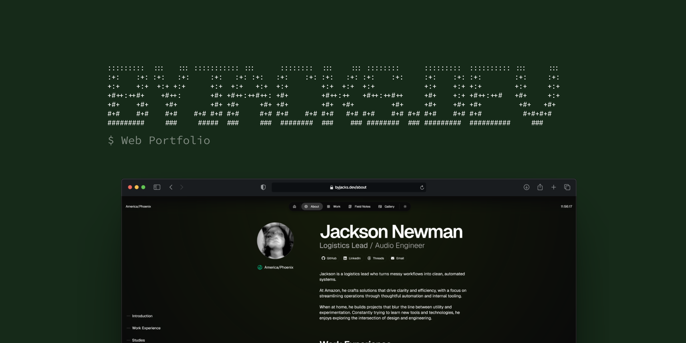 Jackson Newman's Portfolio